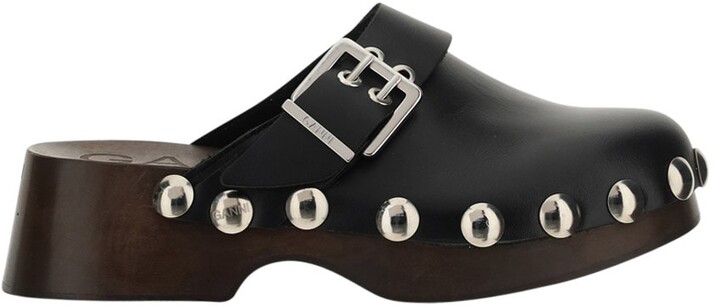 Ganni Retro Clogs - ShopStyle
