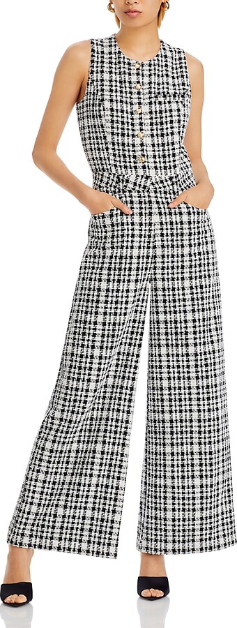 Aqua Tweed Jumpsuit - 100% Exclusive - ShopStyle