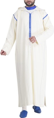 MODSGUE Abaya Men's Dubai Tunics Muslim Kaftan Saudi Arabic Prayer ...
