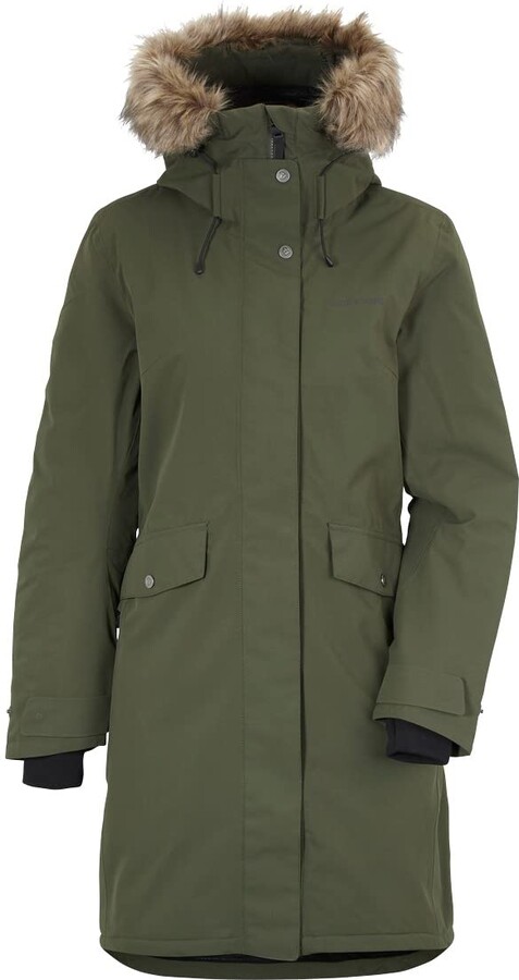 Didriksons Erika 3 Womens Parka Deep Green - ShopStyle Outerwear