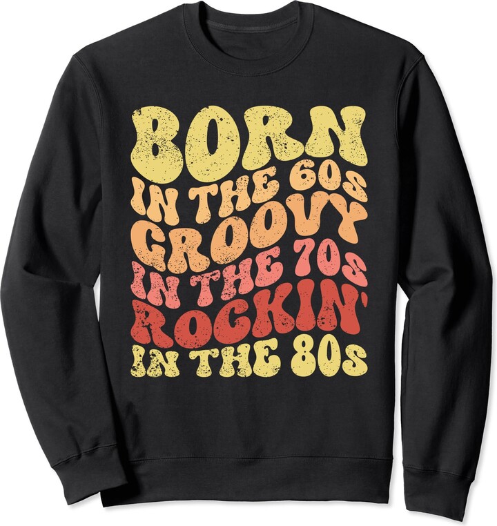 Vintage Decades Gift - Decades Enthusiasts Born In The 60s Groovy In ...