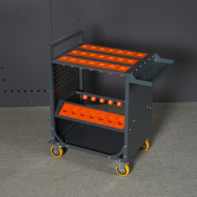 17 Stories Tool Cart 40 Taper Tool Holder CNC Tool Cart CAT40 tool ...
