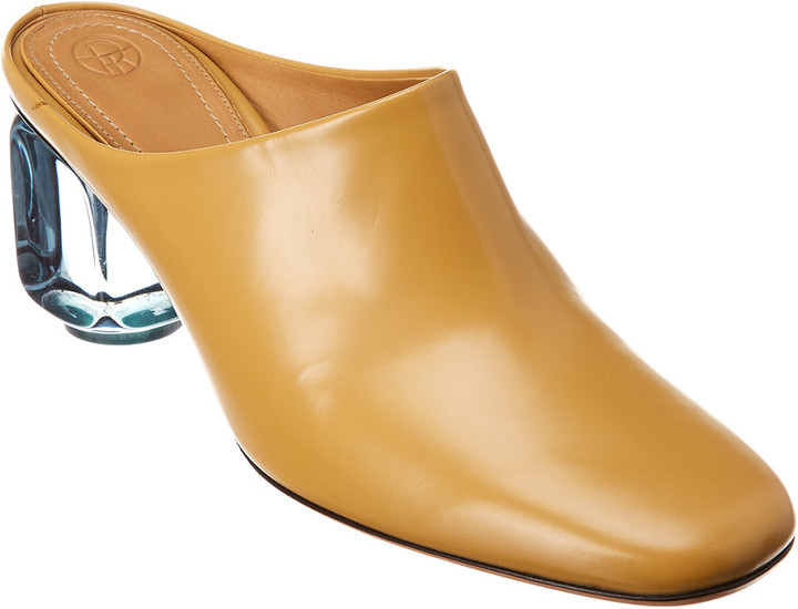 The Row Adela Leather Mule - ShopStyle