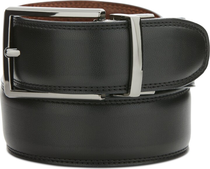 Perry Ellis Portfolio Men's Leather Belt - ShopStyle