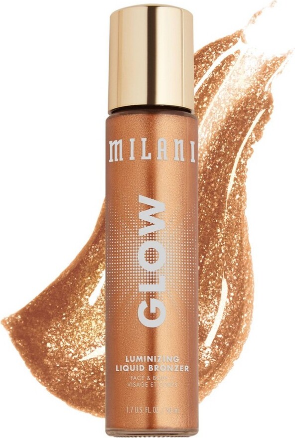 Milani Glow Luminizing Liquid Bronzer - Face & Body - 1.7 fl oz ...