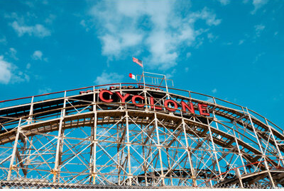 Robin Riley Photography Cyclone Roller Coaster - Picture Frame ...