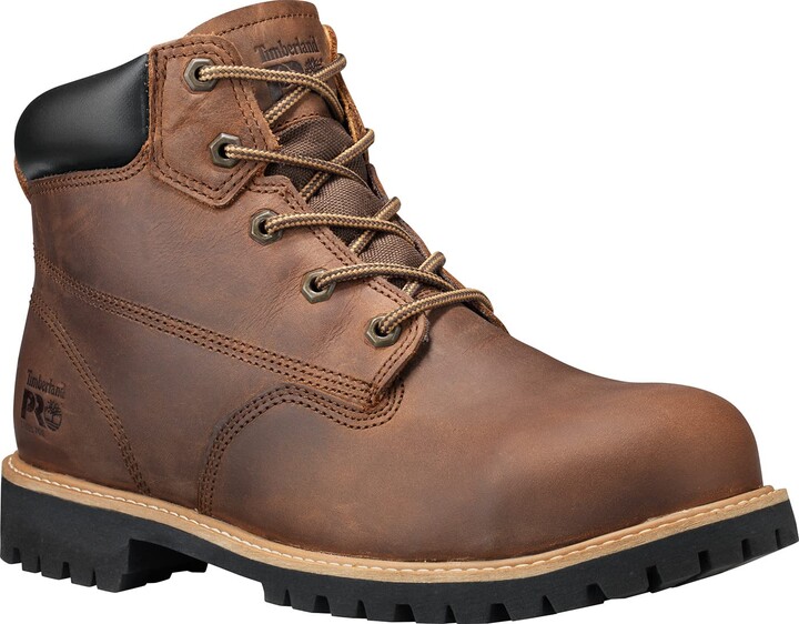 Timberland Men's Gritstone 6 Inch Steel Safety Toe Industrial Work Boot ...