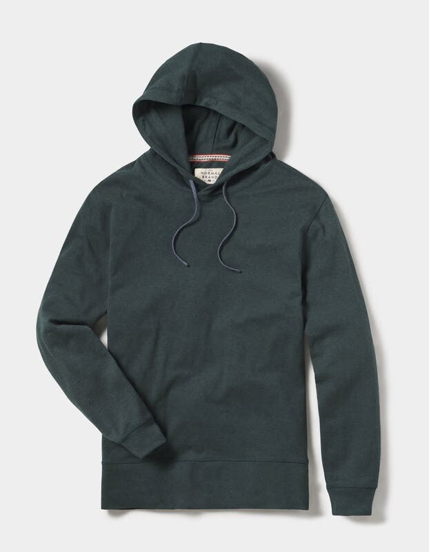 The Normal Brand Puremeso Basic Hoodie - Green - ShopStyle