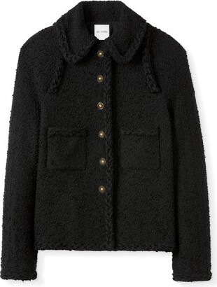St. John Shimmer Tweed Jacket - ShopStyle