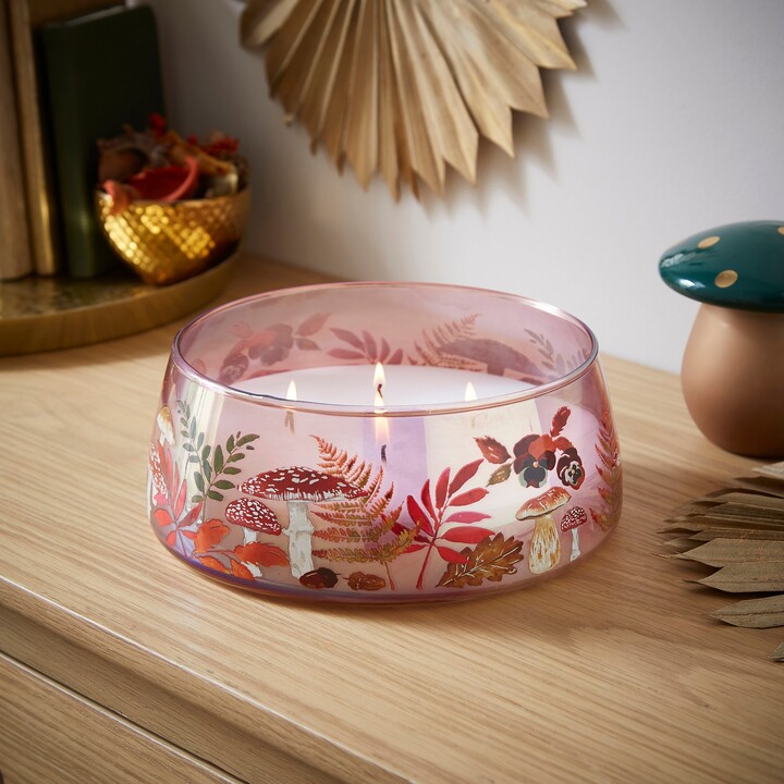 Dunelm Moroccan Cinnamon Spice Multi Wick Candle Purple - ShopStyle