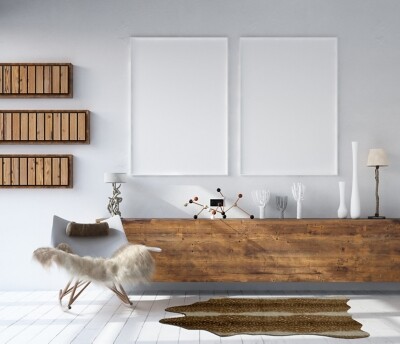 Linon Faux Antelope Beige and White Mini Hide Accent Rug - ShopStyle