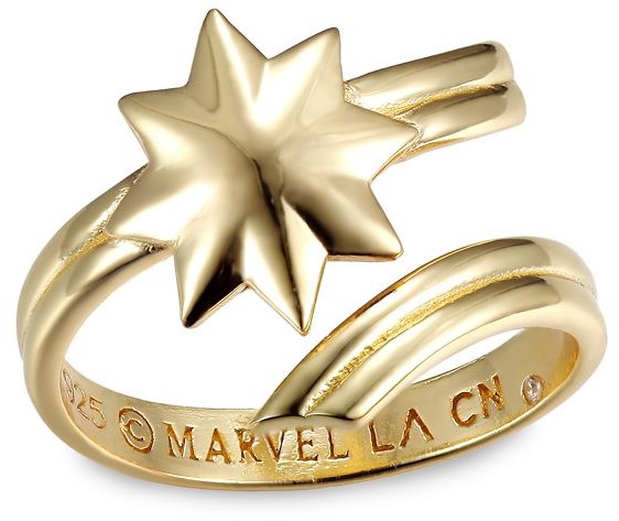 Disney Marvel's Captain Marvel Star Wrap Around Ring - ShopStyle