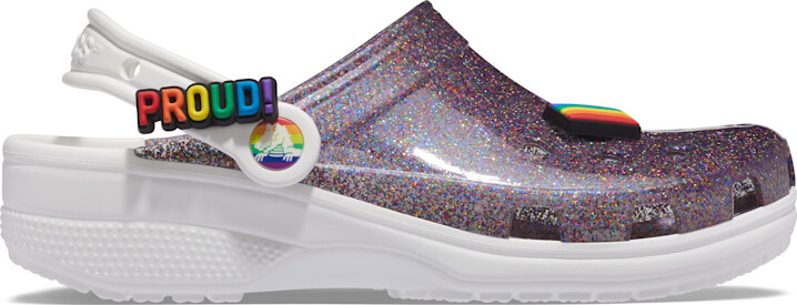 Crocs Classic Translucent Glitter Clog - ShopStyle
