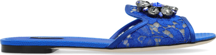 Dolce & Gabbana Bianca Slides, , - ShopStyle