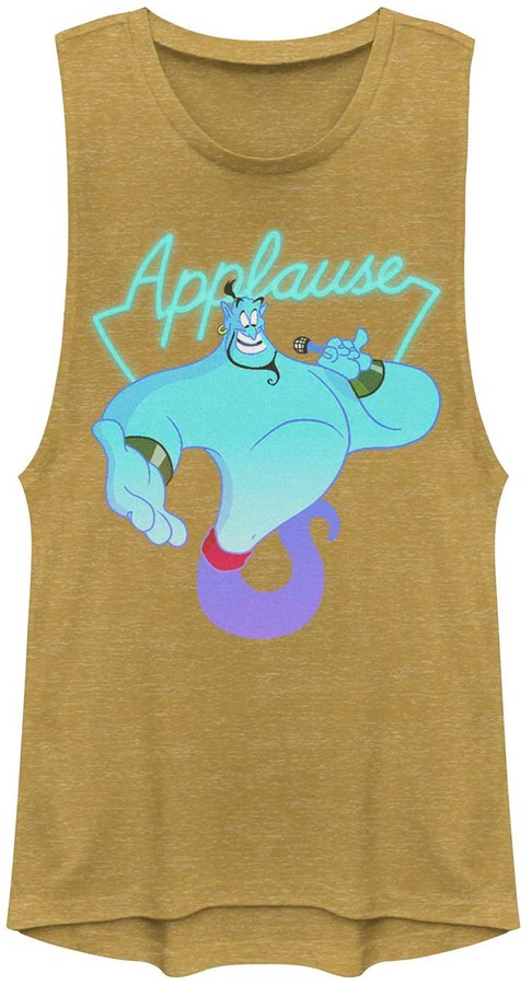 Disney Juniors' Disney's Aladdin Genie "Applause" Graphic Muscle Tank ...