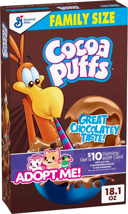 General Mills Family Size Cocoa Puffs Cereal - 18.1oz - ShopStyle Food ...