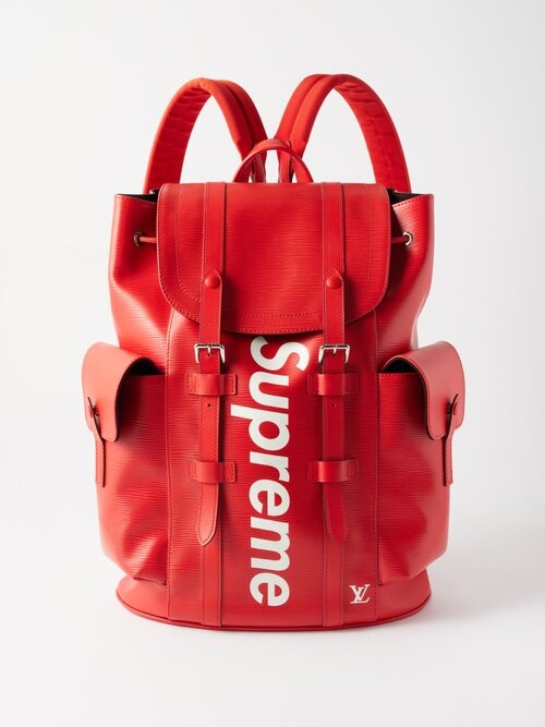 MATCHES x Sellier Louis Vuitton X Supreme 35cm Backpack - ShopStyle