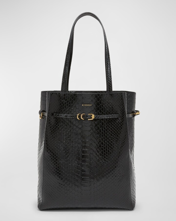 Givenchy Voyou Medium North-South Tote Bag in Python - ShopStyle