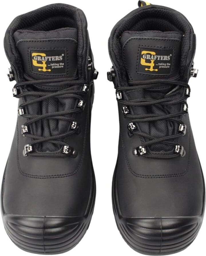 Grafters Super Wide EEEE Fitting Safety Boots - ShopStyle