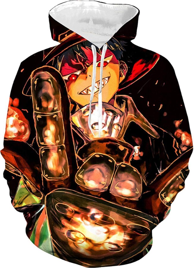 Charous Anime Fire Force Cosplay Hoodies - ShopStyle