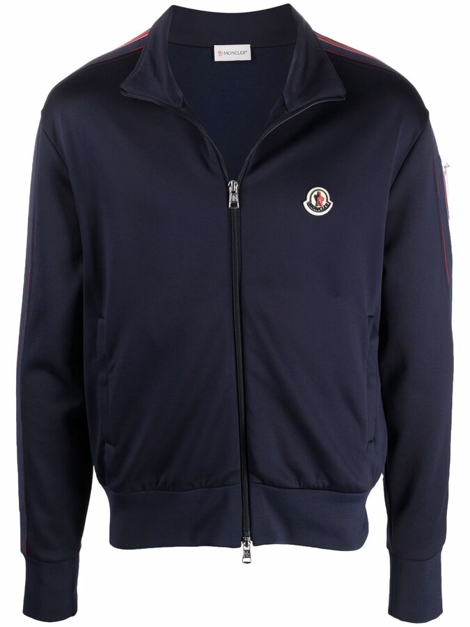 Moncler Logo-Patch Track Jacket - ShopStyle