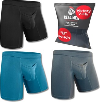 RM Real Men Real Men Bulge Enhancing Pouch Underwear for Men – 1 or 3 ...