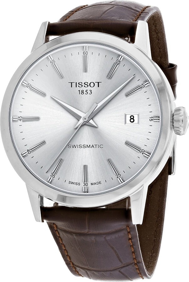 Tissot Men's Silver dial Watch - ShopStyle