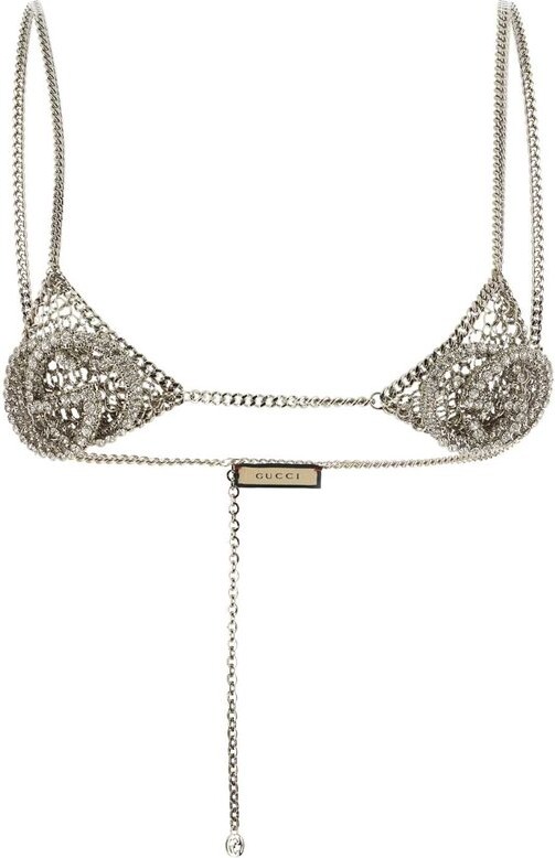 Gucci Interlocking G Charm Bra - ShopStyle Chemises