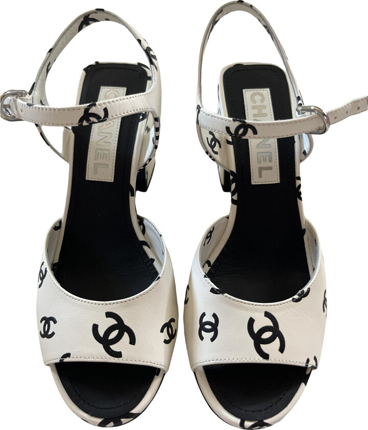 Chanel Leather sandals - ShopStyle
