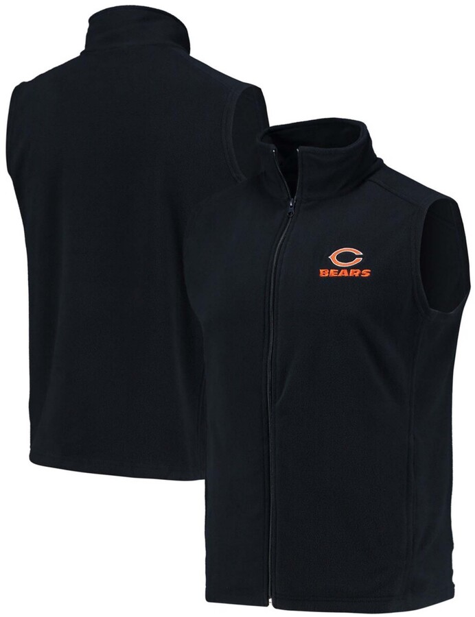 Men's Navy Dunbrooke Houston Fleece Full-Zip Vest - ShopStyle