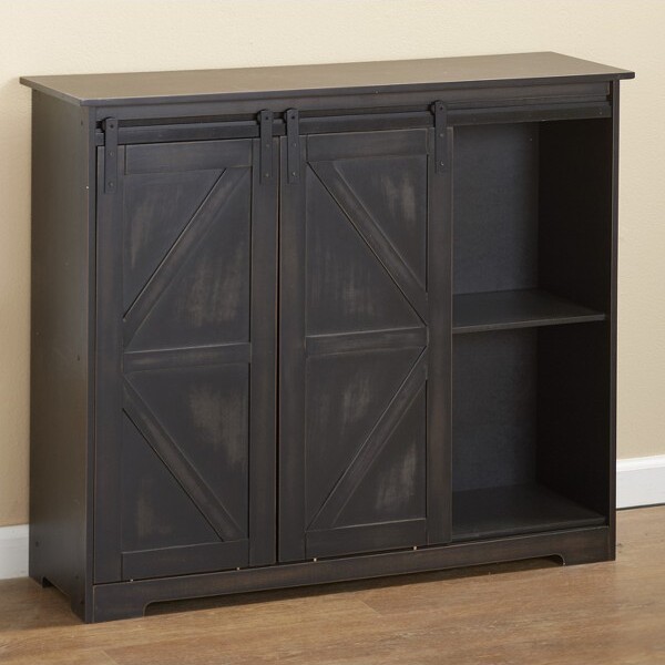The Lakeside Collection Distressed Sideboard Buffet Cabinet with ...