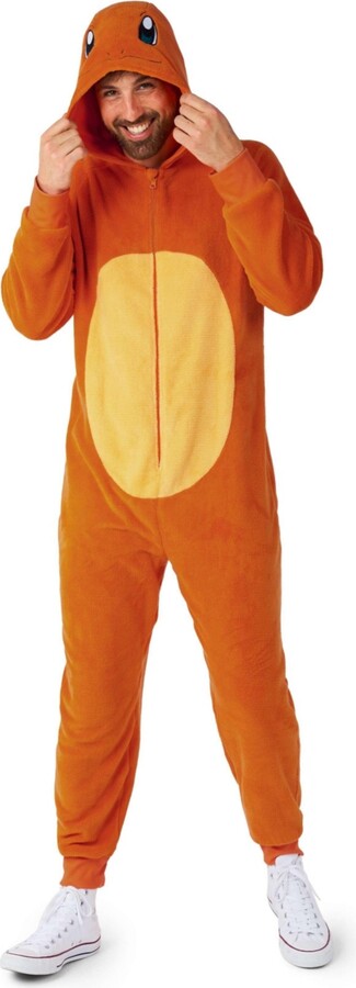 OppoSuits Men's Official Charmander Union Suit - Pokemon Body Suit for ...