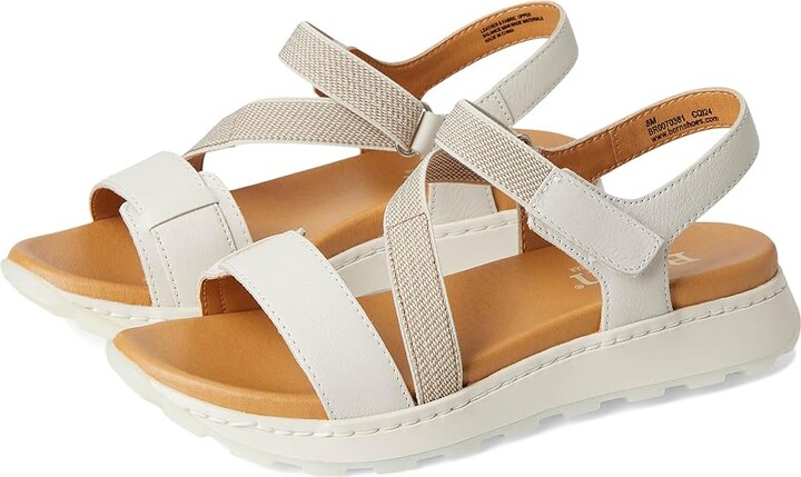 Børn Mady Women's Sandals White (Sea Salt) : 8 M (B), Leather/Rubber ...