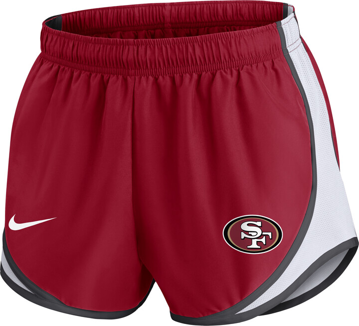 Nike Women's Dri-FIT Tempo (NFL San Francisco 49ers) Shorts in Red ...