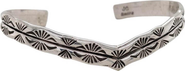 Rob Sherman Designs The Boneyard - Navajo Made Sterling Silver Hand ...