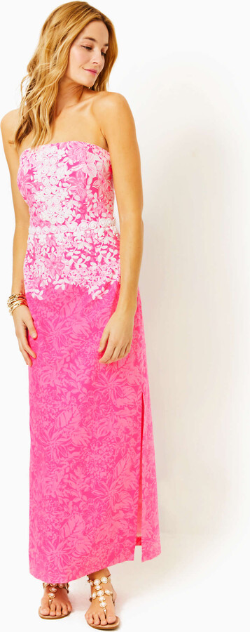 Lilly Pulitzer Kristella Cotton Maxi Dress - ShopStyle