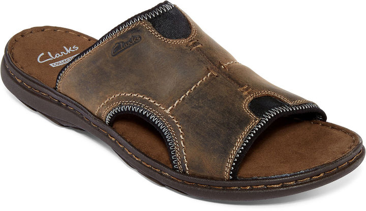 Clarks Brigham Catch Mens Slide Sandals - ShopStyle