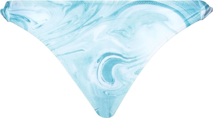 Ganni Bikini Bottoms & Swim Briefs Sky Blue - ShopStyle