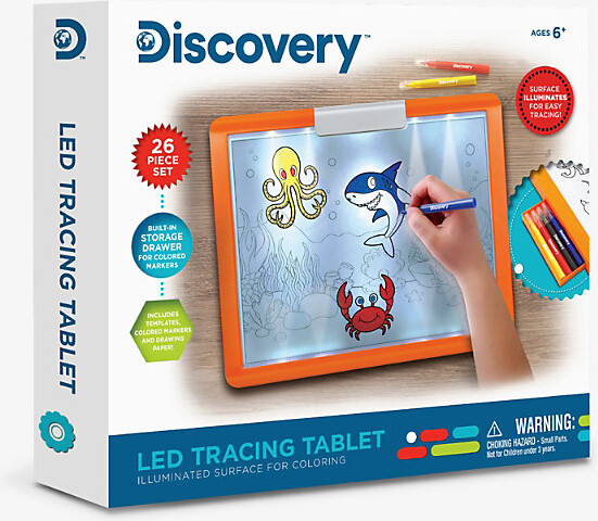 Fao Schwarz Discovery Kids Led Tracing Tablet Playset - ShopStyle Games ...