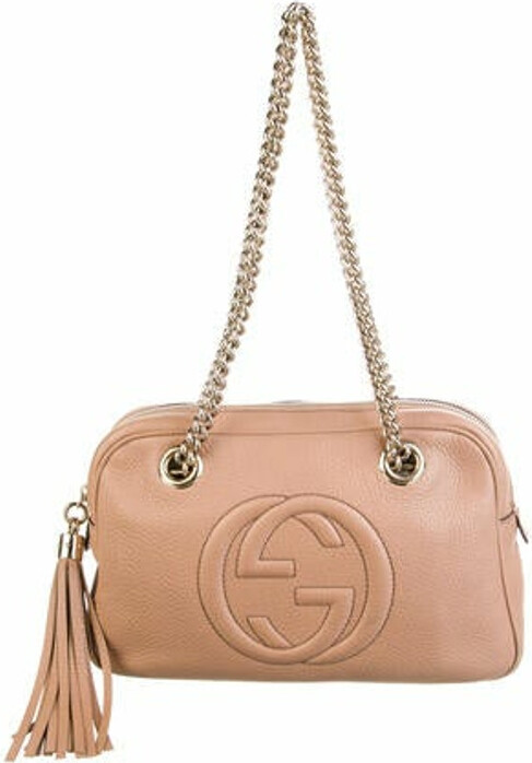 Gucci Soho Chain Zip Shoulder Bag - ShopStyle