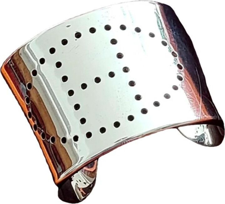 Hermes Eclipse silver bracelet - ShopStyle