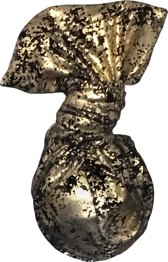 Romer Millinery Gold / Black Twisturban Turban In "Mica" Pattern Black ...