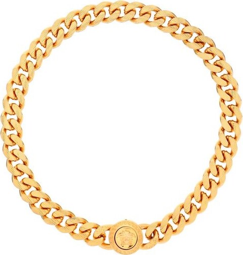 Versace Medusa Chain Necklace - ShopStyle Jewellery