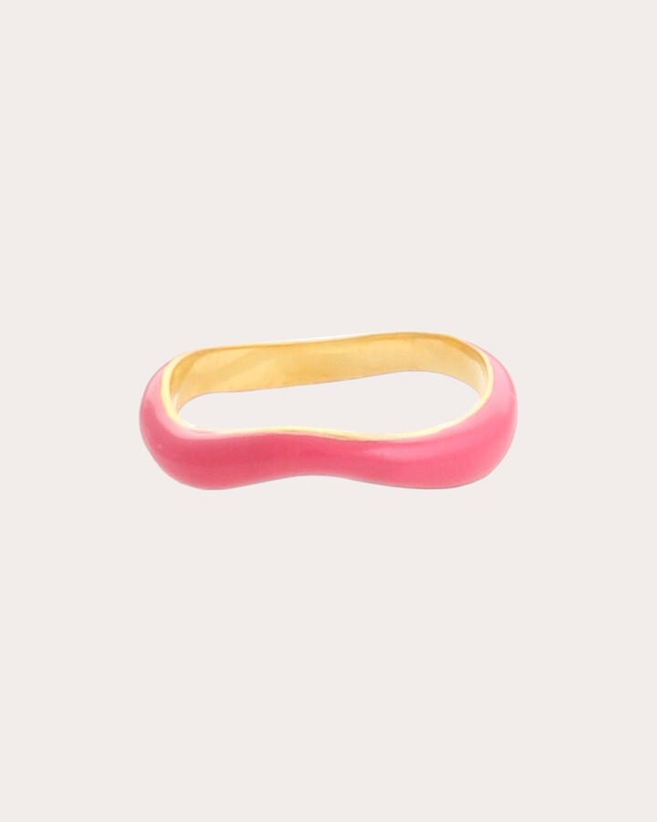 Joanna Laura Constantine Enamel Wave Ring - ShopStyle