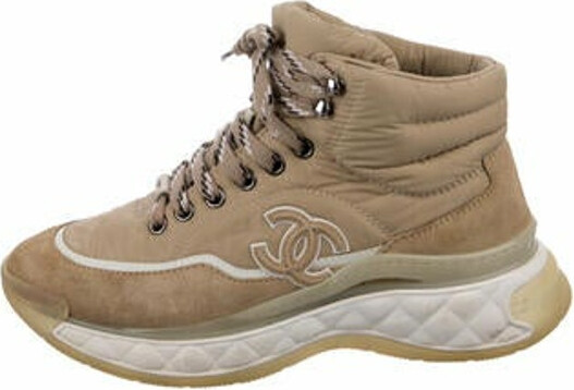 Chanel 2019 Interlocking CC Logo Chunky Sneakers - ShopStyle