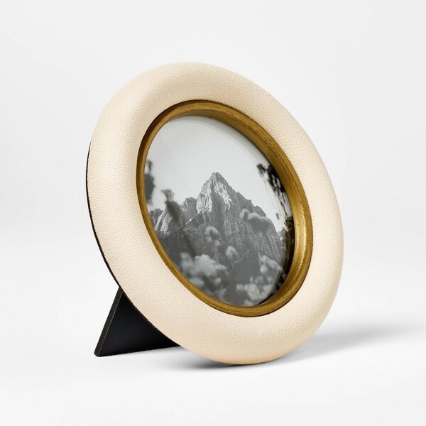 Threshold designed w/Studio McGee 4"x4" Shagreen Wrapped Single Image ...