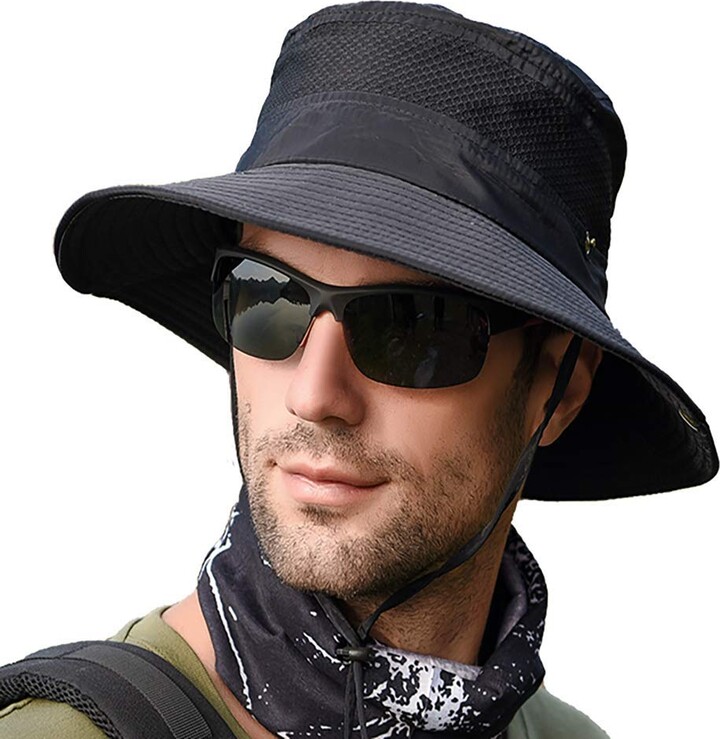 Yamepuia Men Women Sunscreen Cooling Hat Ice Cap Heatstroke Protection ...