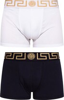 Versace 2 Pack Greca Border Trunks - ShopStyle Boxers