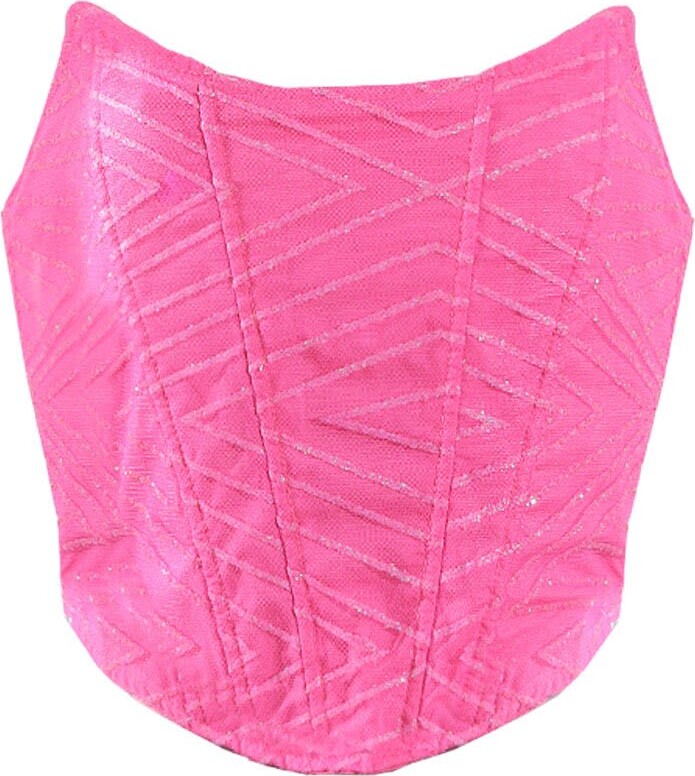 Elsie & Fred Women's Pink / Purple Lil Kim Glitter Encrusted Party ...