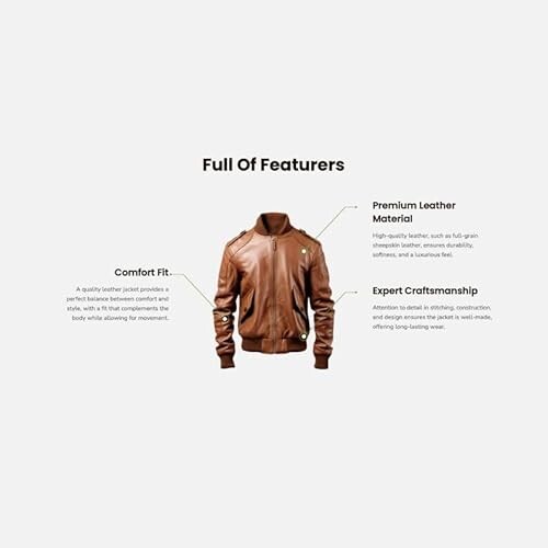 Swagger Outfits Men's Vintage Brown Leather Bomber Jacket - ShopStyle